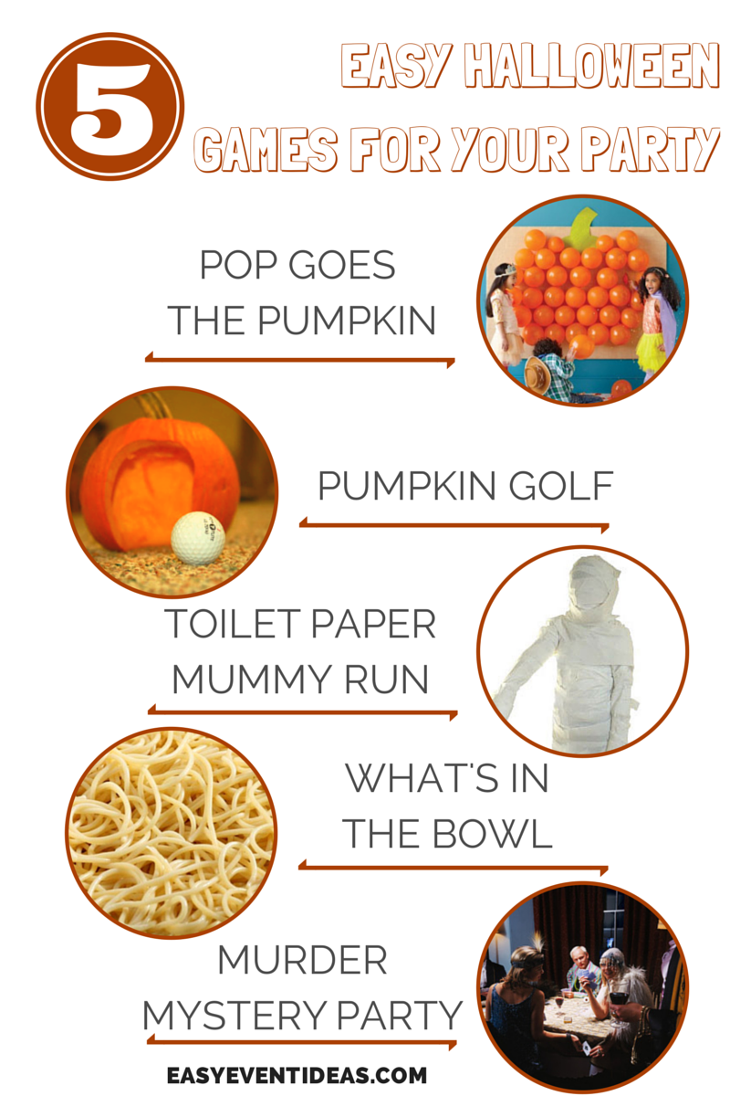 Easy Halloween Games for Your Party – Easy Event Ideas