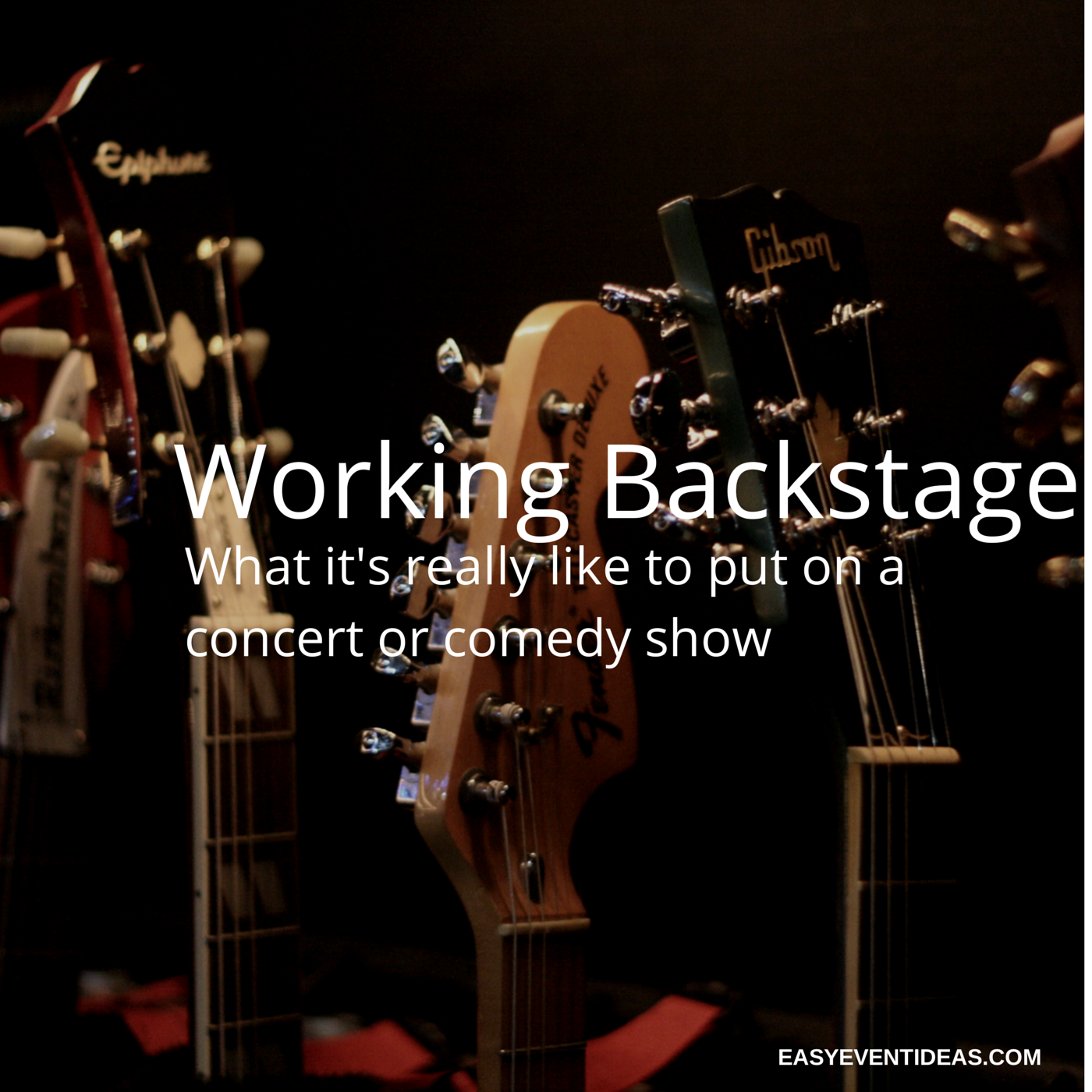 Putting on a Show! – Easy Event Ideas