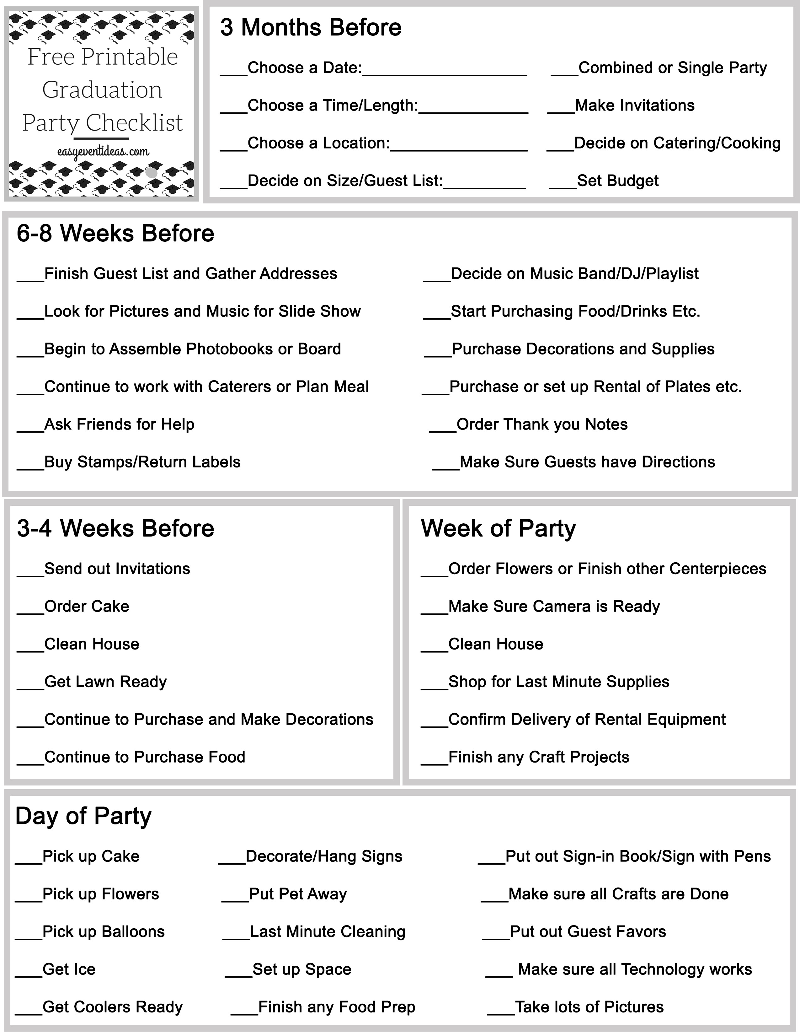 Free Graduation Party Planning Guide – Easy Event Ideas
