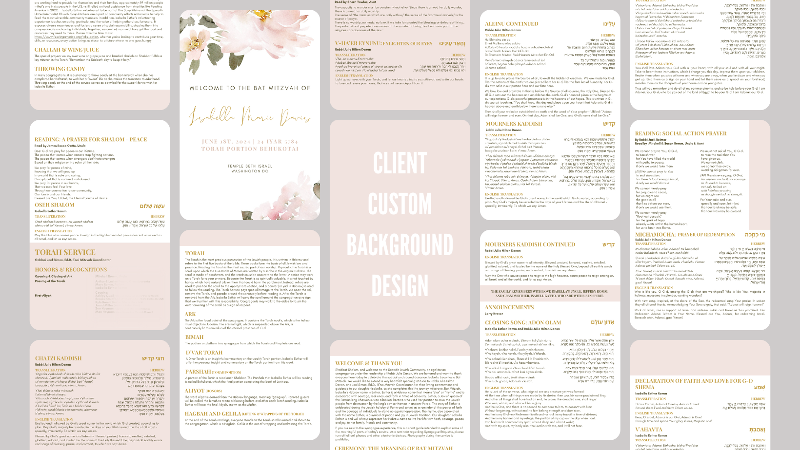 Custom Prayer Book Display – Easy Event Ideas